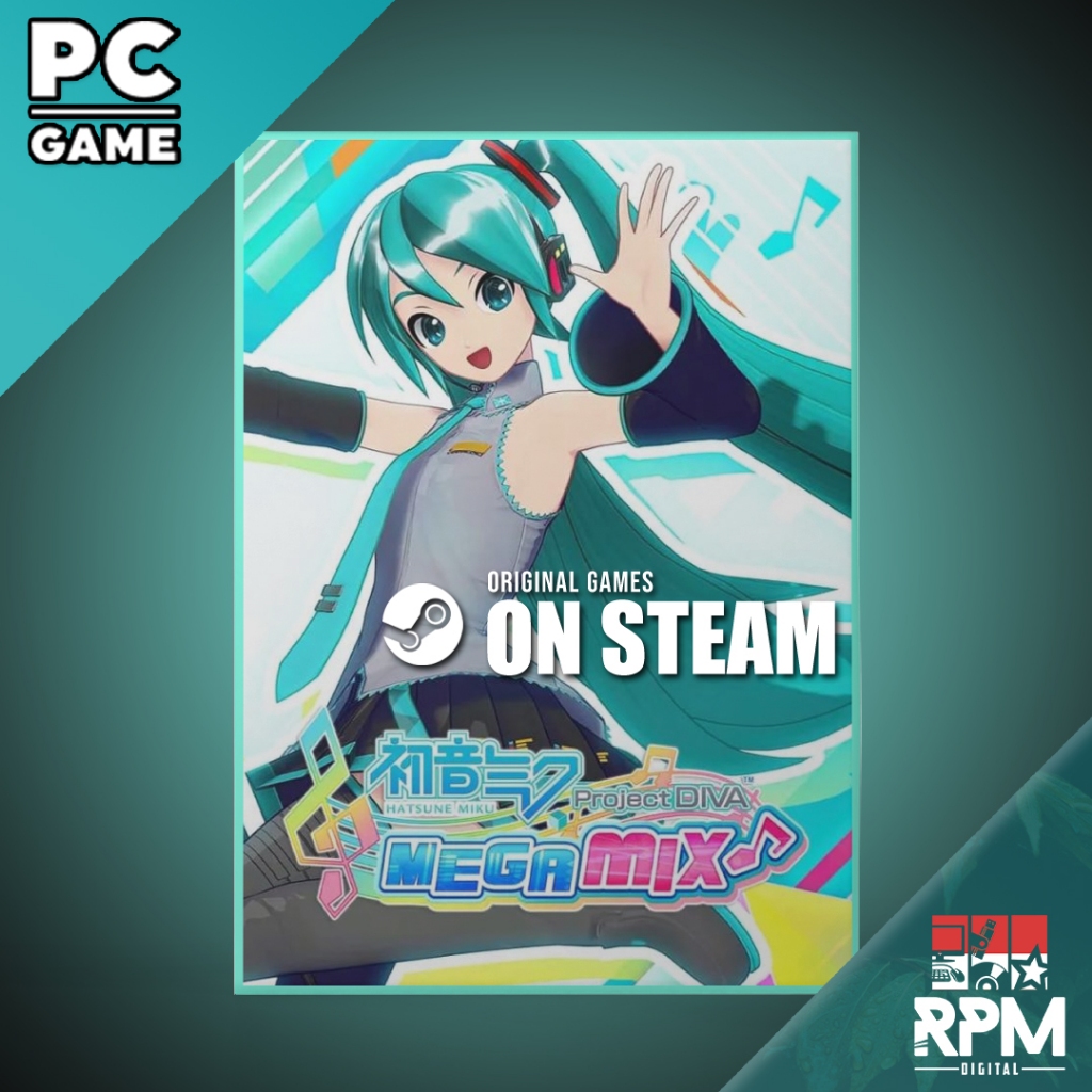 Jual Hatsune Miku Project DIVA Mega Mix+ - VIP Edition - PC ORIGINAL ...