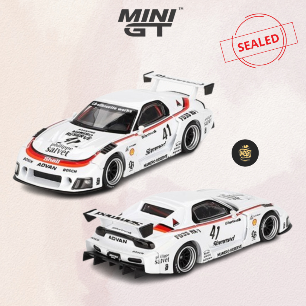 Jual Mini GT Mazda RX7 LB-Super Silhouette LBWK #41 Numero Reserve ...