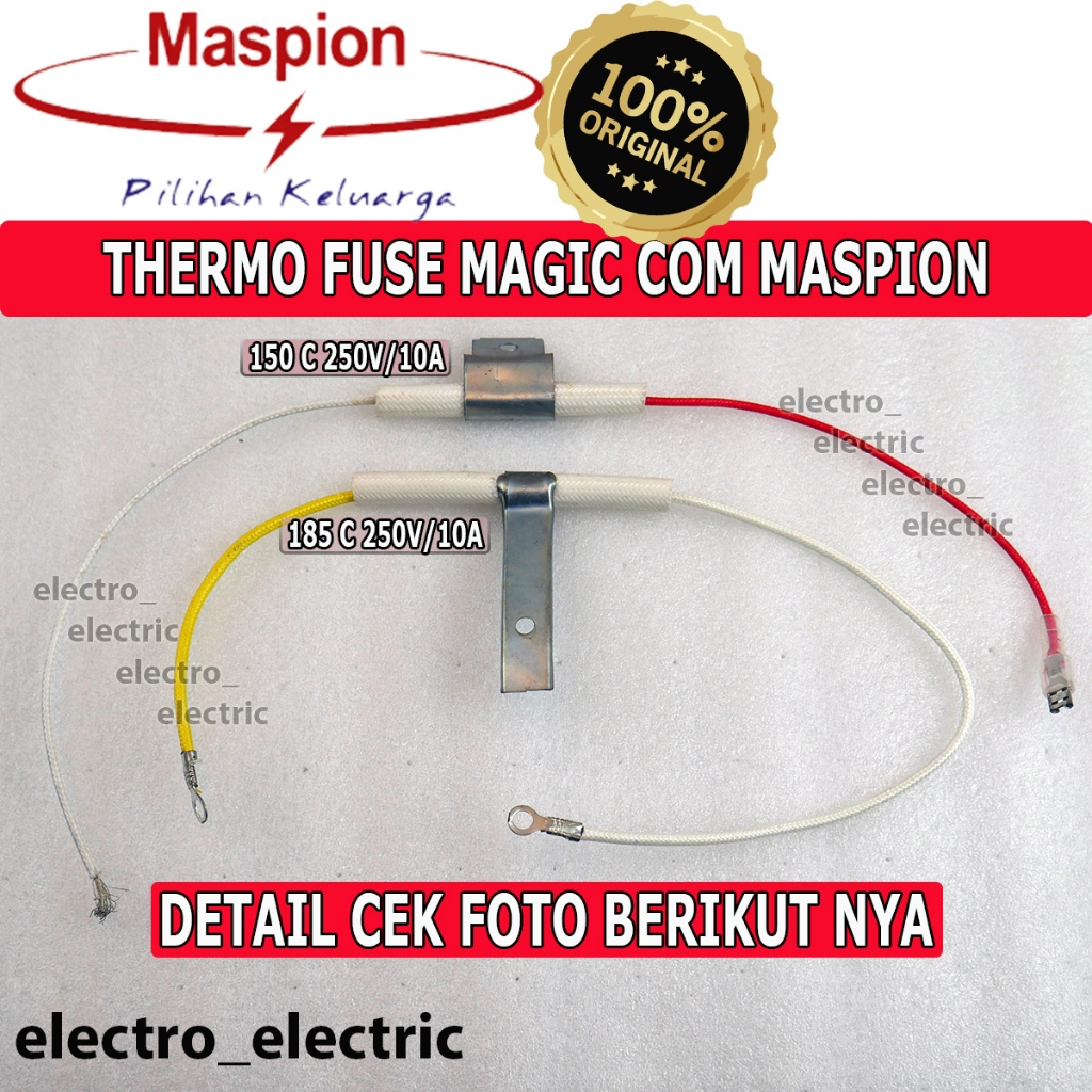 Jual Thermofuse Fuse Thermal Magic Com dan Rice Cooker Maspion Original ...