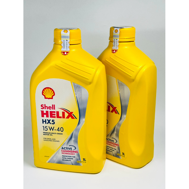 Jual OLI SHELL HELIX HX5 15W-40 1LITER (hx5 1 liter) | Shopee Indonesia