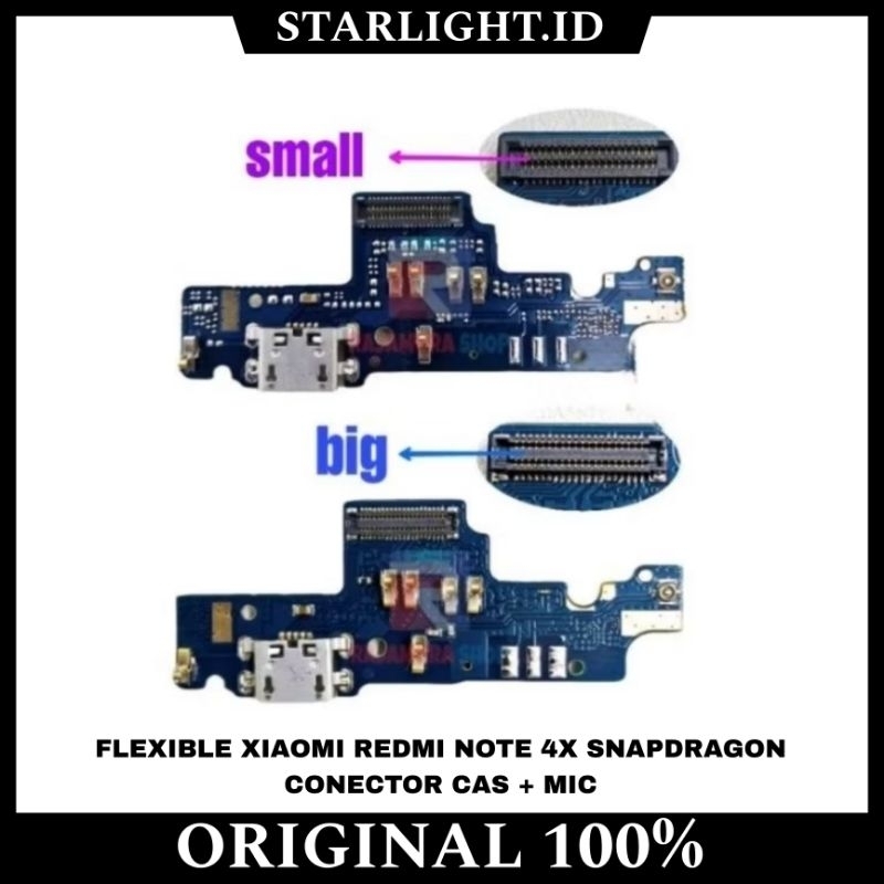 Jual FLEXIBLE FLEKSIBEL BOARD KONEKTOR CONNECTOR CHARGER PAPAN CAS ORI+IC XIAOMI REDMI NOTE 4X ...
