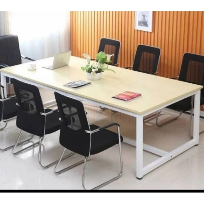 Jual MEJA MEETING / MEJA KANTOR / MEJA KERJA / MEJA RAPAT BESI HPL ...