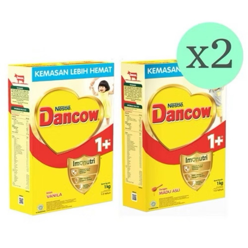 Jual Dancow 1+ vanila 1kg (2pcs) | Shopee Indonesia