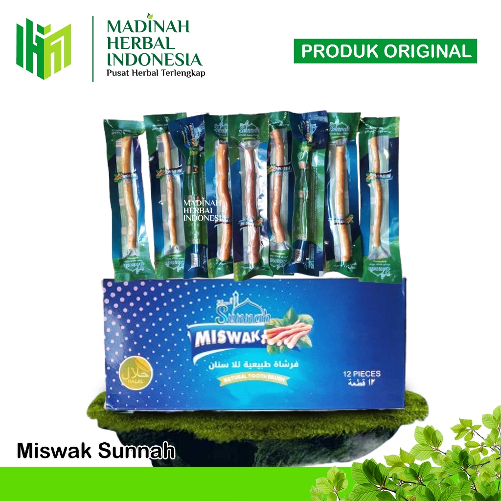 Jual Siwak As Sunnah Basah Halal & Premium Untuk Sikat Gigi Sehat ...