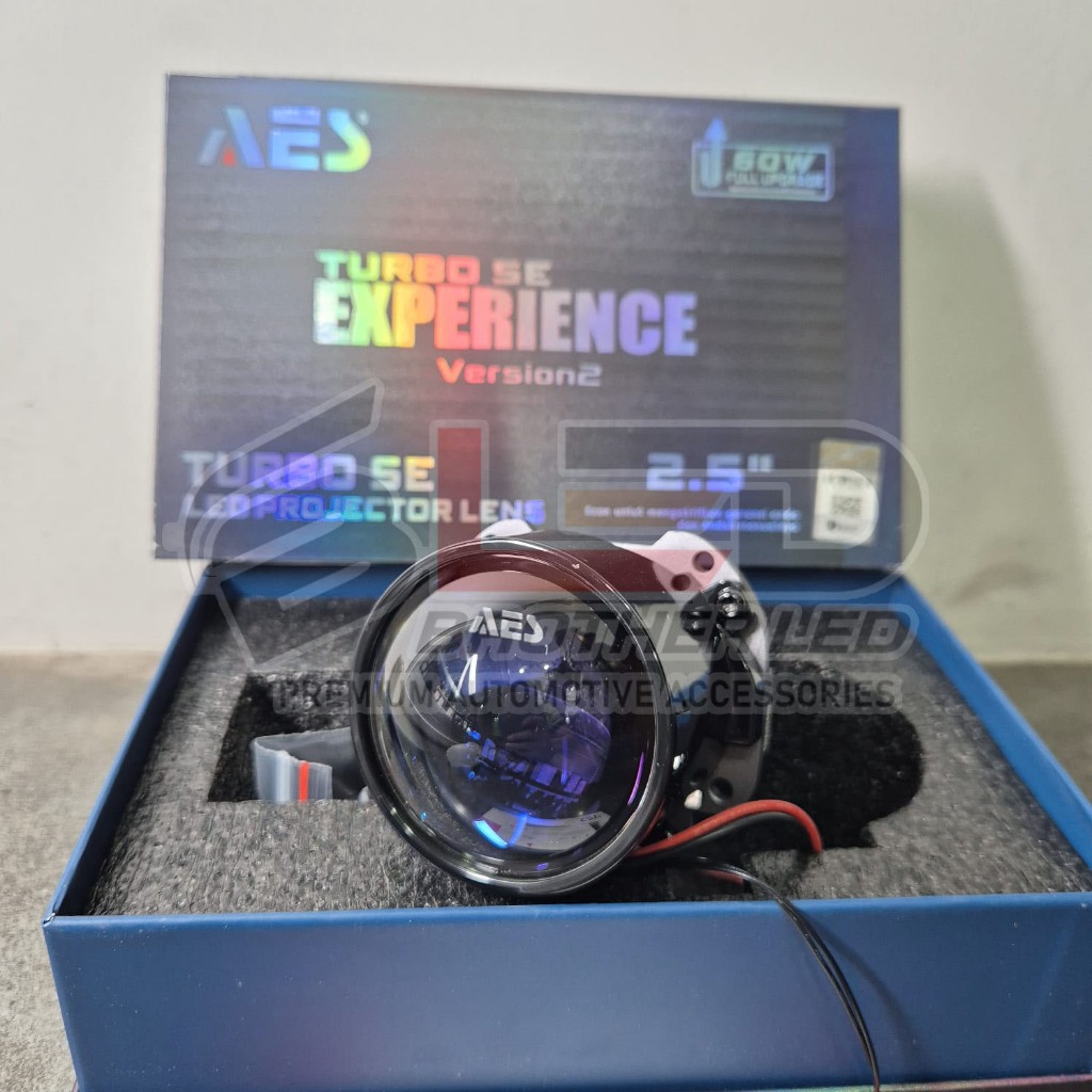 Jual Bi-laser Biled Projector AES Turbo SE Experience V2 2.5 Inch ...
