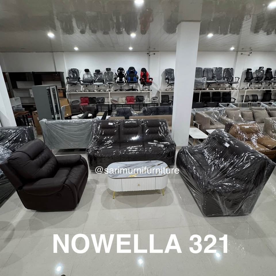 Jual Sofa 321 Nowella/Sofa 1 Seater Recliner Otomatis/Sofa Desain Mewah ...