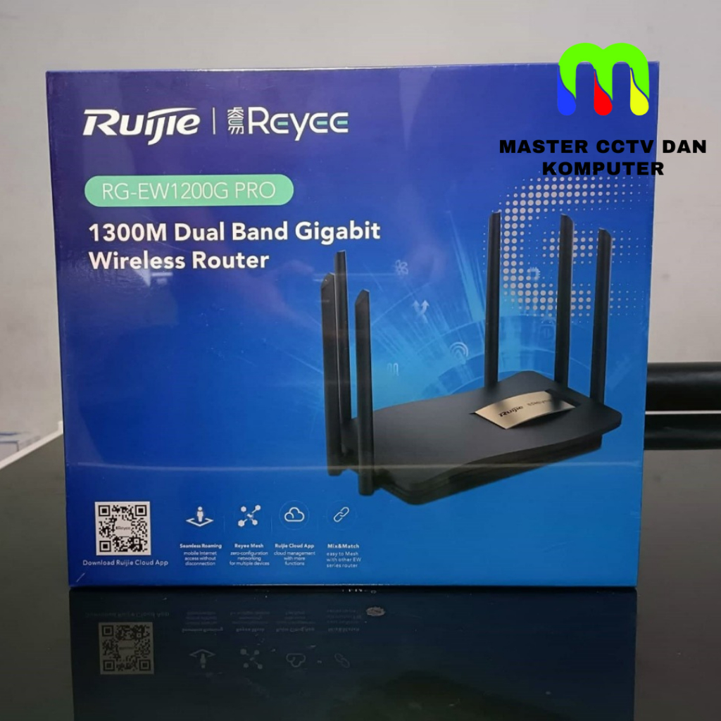 Jual RUIJIE RG-EW1200G PRO 1300M Dual-band Gigabit Wireless Router ...