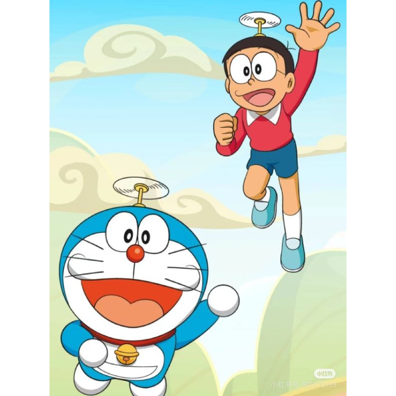 Jual Doraemon photo poster plus leminating A4 magnet | Shopee Indonesia