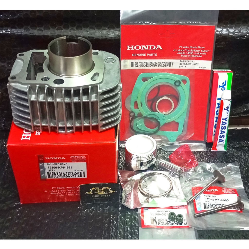 Jual Paket 5 Item Blok Seher Komplit Karisma Supra X 125 Karbu Old New Kirana KPH Set Klepset ...