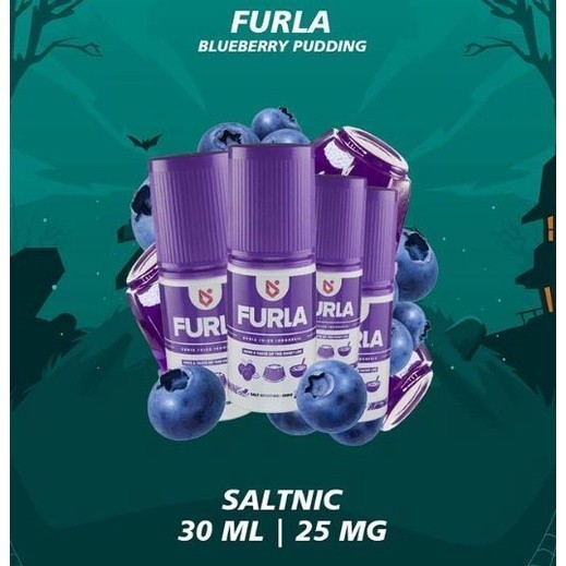 Jual Liquid Furla V4 Blueberry Creamy Pudding Salt nic 25mg 30ml By ...