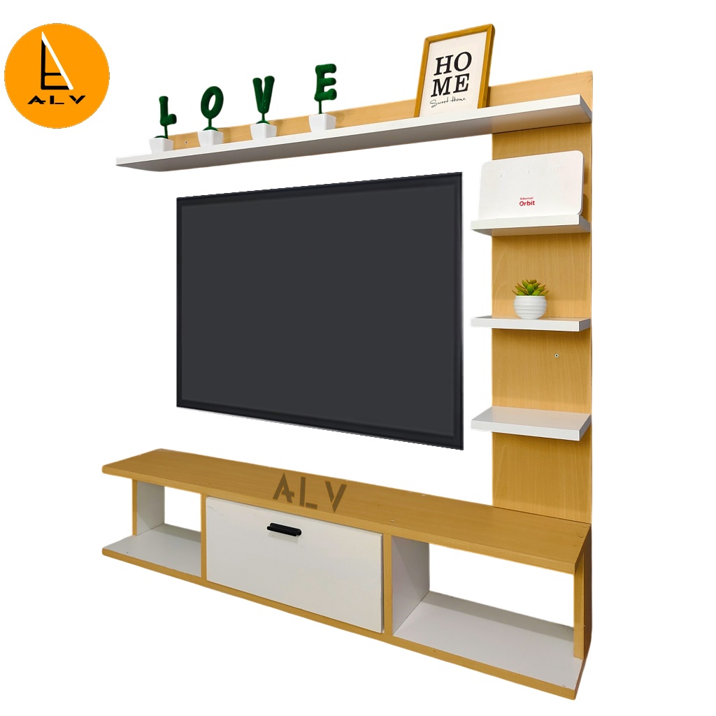 Jual Begroun TV Rak Tv 1 Set Rak TV Minimalis Tempat Penyimpanan Tv ...