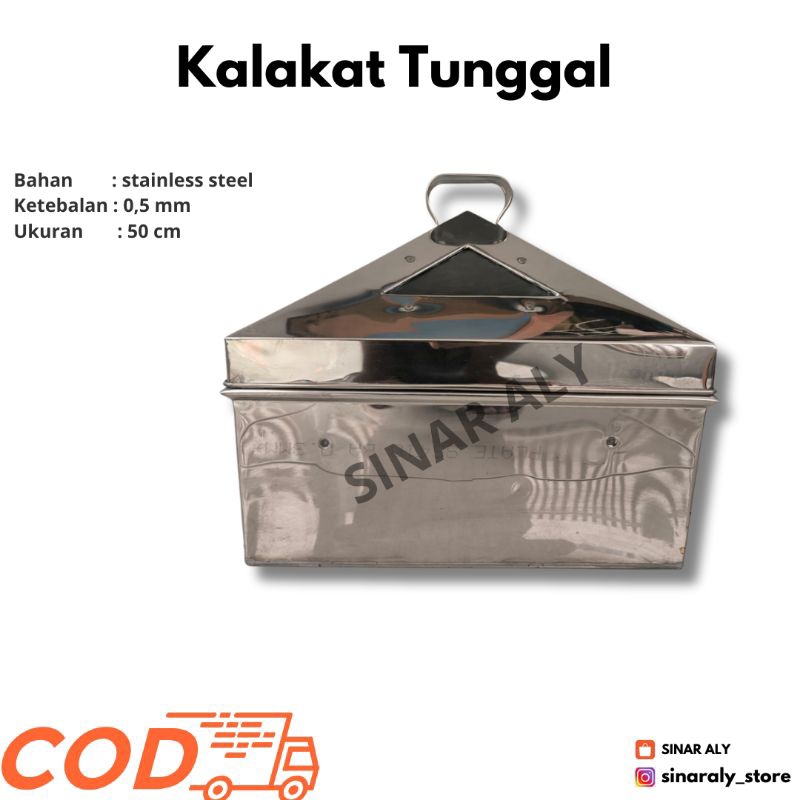 Jual Kalakat Kotak Tunggal Kukusan kue dimsum Bakpao Ukuran 50 cm ...