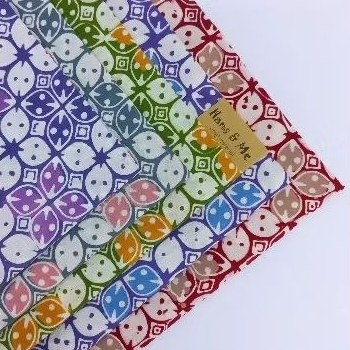Jual Kain Perca Batik Cap Seri Kawung Motif (per set) | Shopee Indonesia