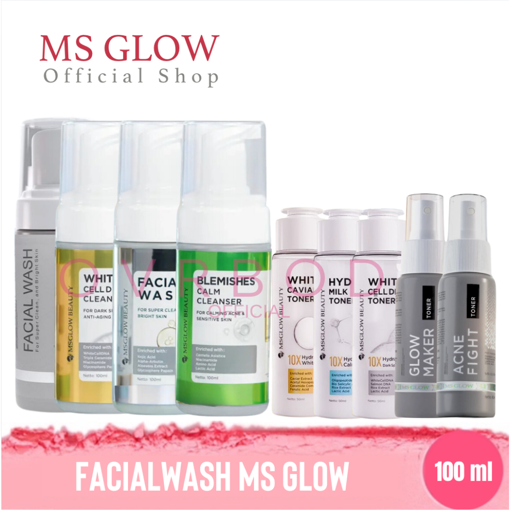Jual MS GLOW FACE WASH GOLDEN MS GLOW SABUN WAJAH | Shopee Indonesia