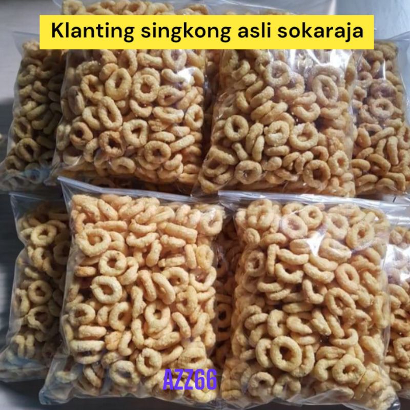 Jual KLANTING SINGKONG ASLI SOKARAJA// GURIH,RENYAH,&ENAK// MAKANAN ...