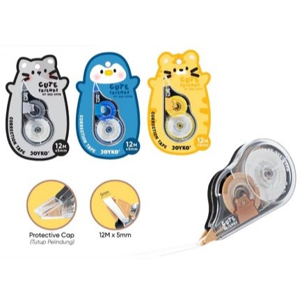 Jual Correction Tape / Tipe X Kertas / Stipo Kertas Joyko CT-522-CTFR ...