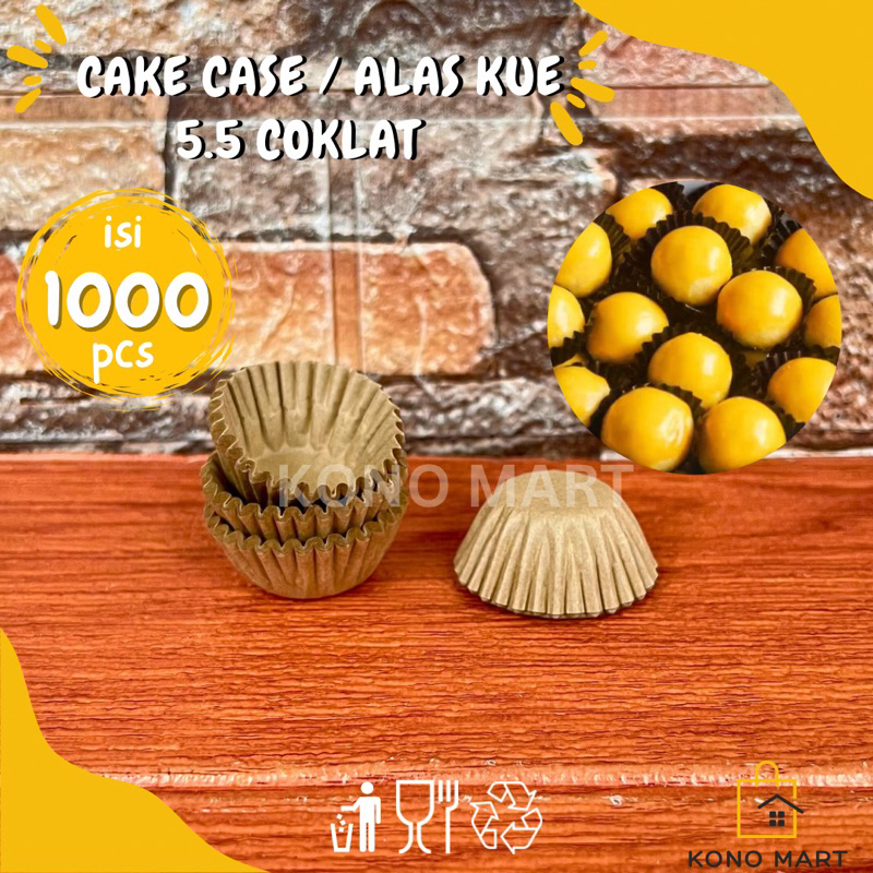 Jual Paper Cake Case 5.5 cm Cup Kue Kering Roti / Kertas Alas Jajan ...