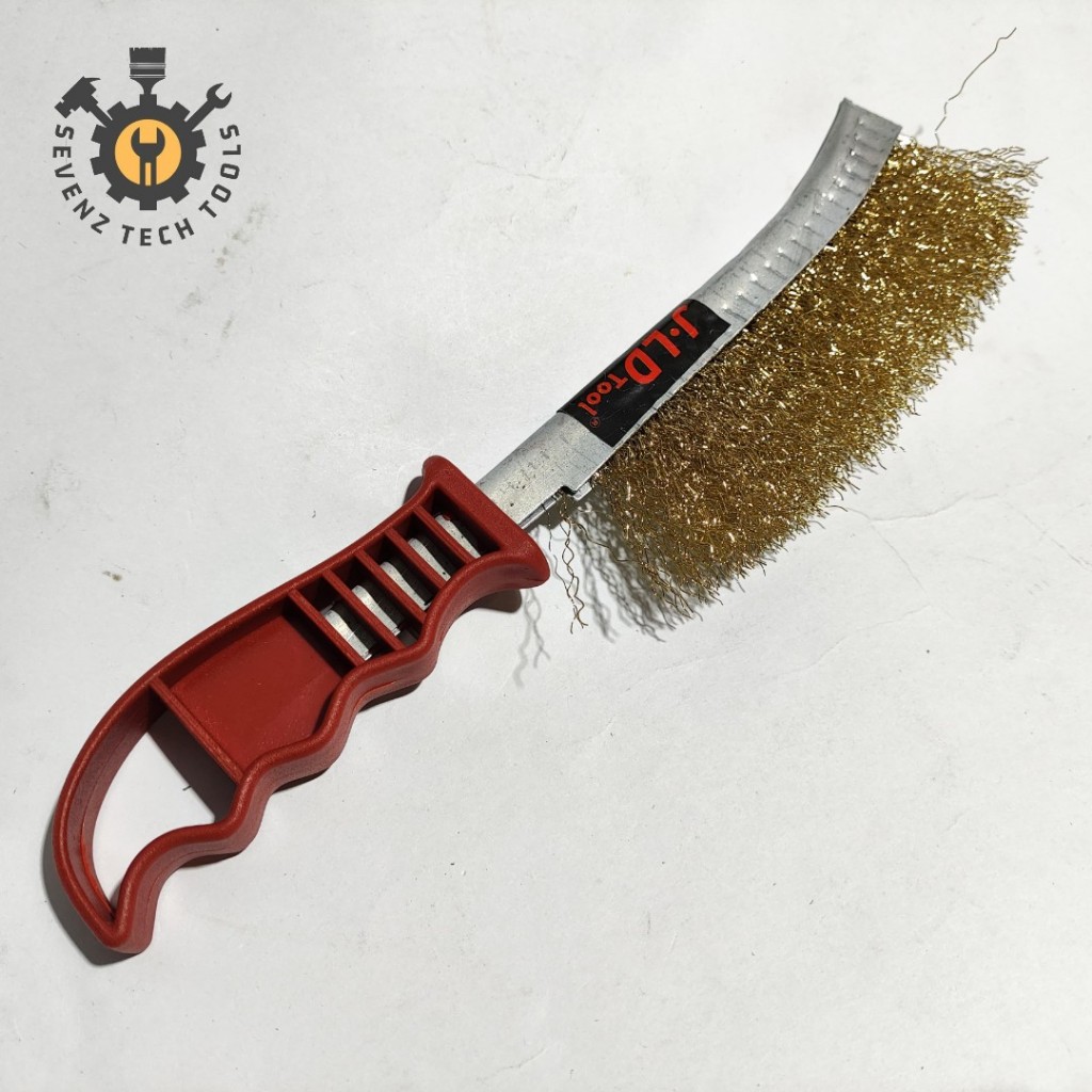 Jual SIKAT KUNINGAN BRUSH KUNINGAN MELENGKUNG 23CM SIKAT KAWAT KUNINGAN ...