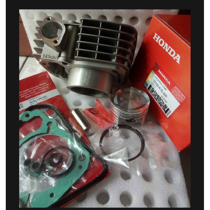 Jual Blok Seher Set Komplit ( + Paking Topset ) Megapro New - Megapro Monoshock - Verza 150 ...