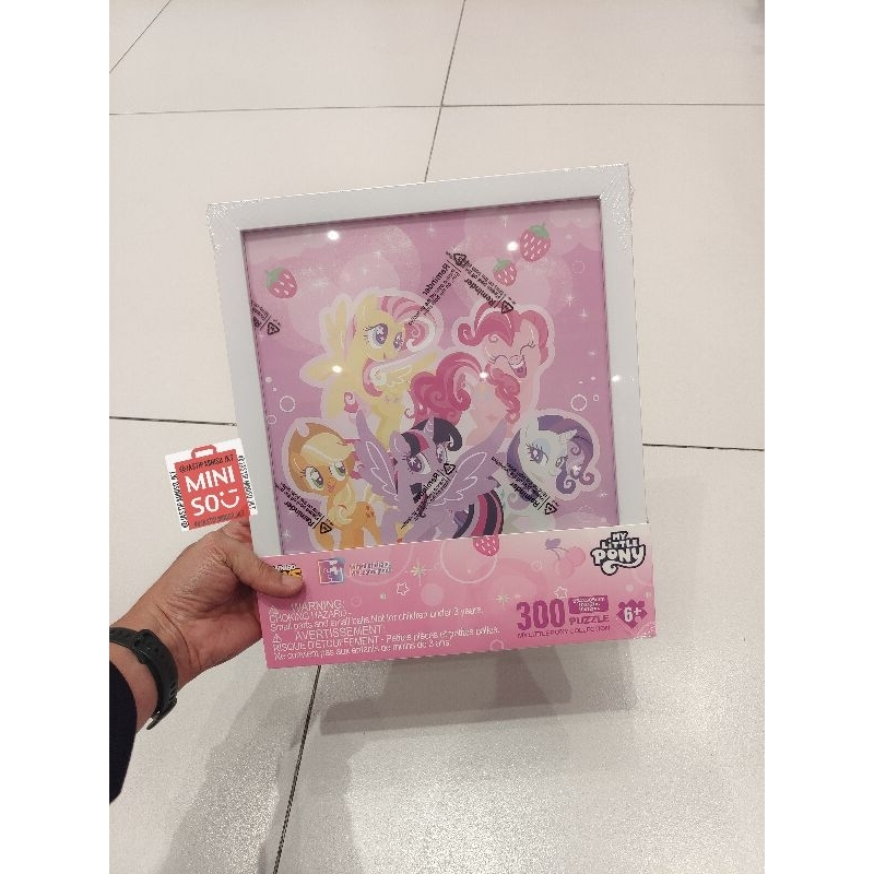 Jual MINISO x MY LITTLE PONY 🆕 300pcs Photo Frame Puzzle My Little Pony ...