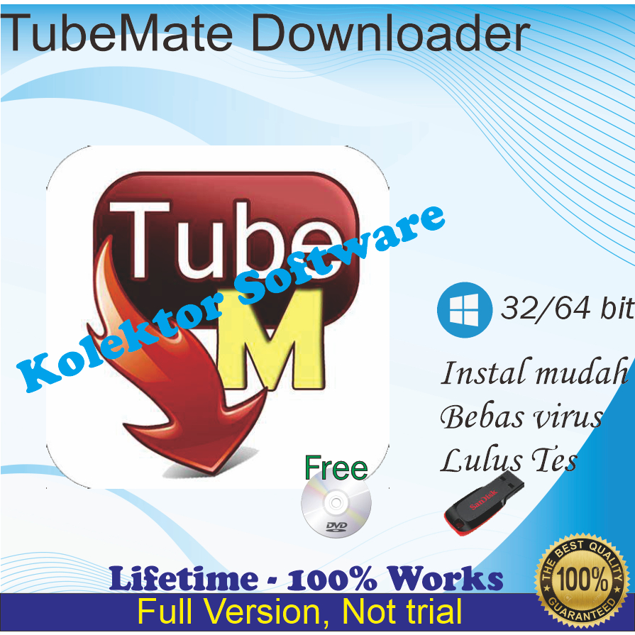 Jual TubeMate Downloader 5.20 - Full Version, Lifetime | Shopee Indonesia