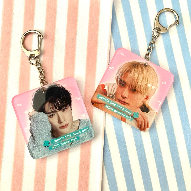 Jual KHUSUS PELUNASAN | WHO’S THE CUTE BOY KEYCHAIN BATCH 1 & 2| BY ...
