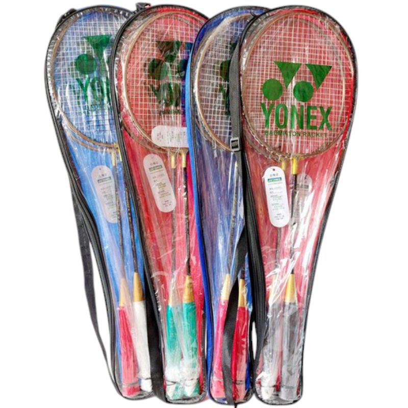 Jual RAKET MURAH 1 SET ISI 2 RAKET BADMINTON YONEX / CARBONEX 9 SP FULL CARBON SHAFT | Shopee ...