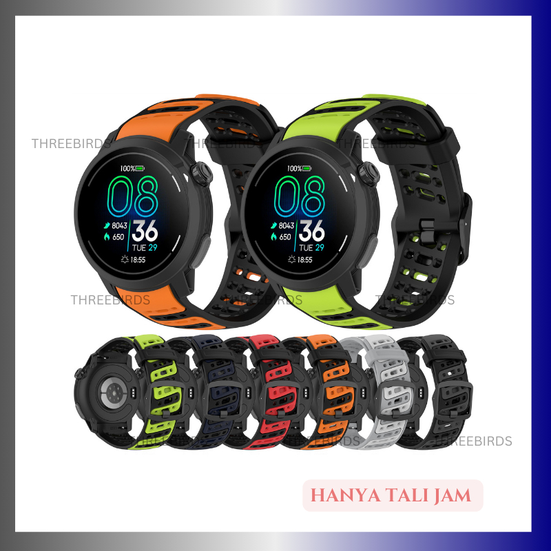 Jual Tali Jam Coros Pace Pro APEX Strap COROS Silicon Rubber Premium 22 ...