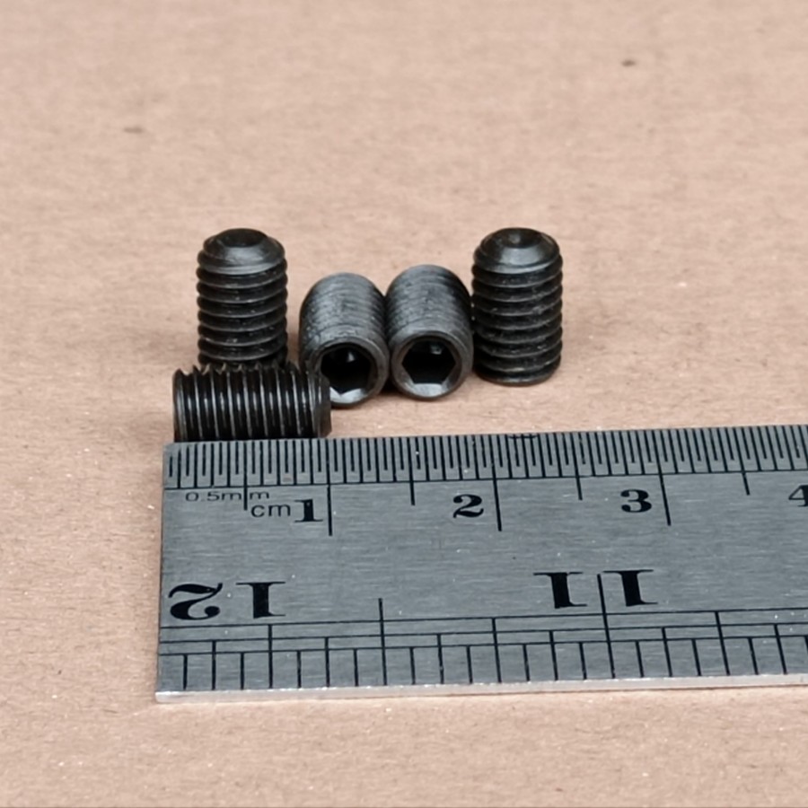Jual BAUT L TANAM M6X10 BAJA PANJANG 1CM 1 CM 10MM HITAM BAUD 10 KUNCI ...