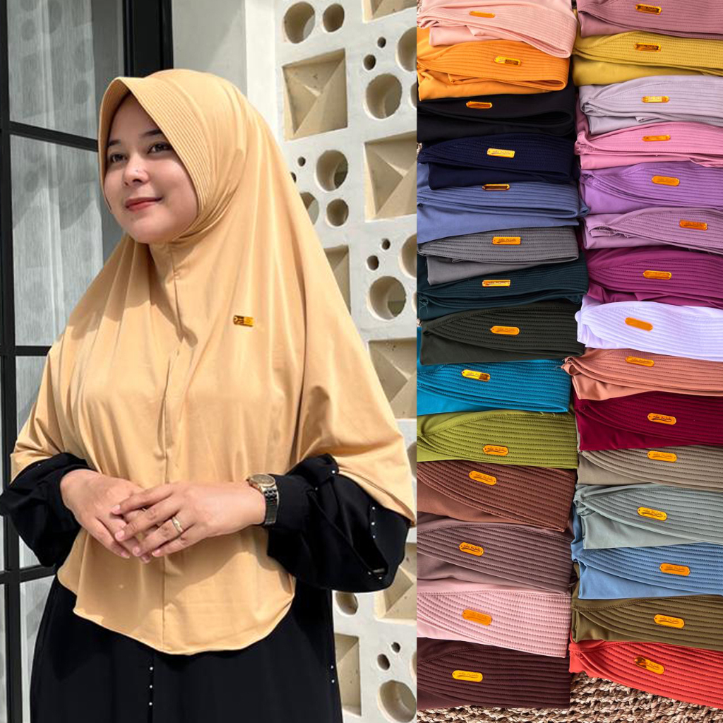 Jual 50 Ribu Dapat 2 Bergo XL Kerudung Hamidah Size Jumbo By Ada Hijab ...