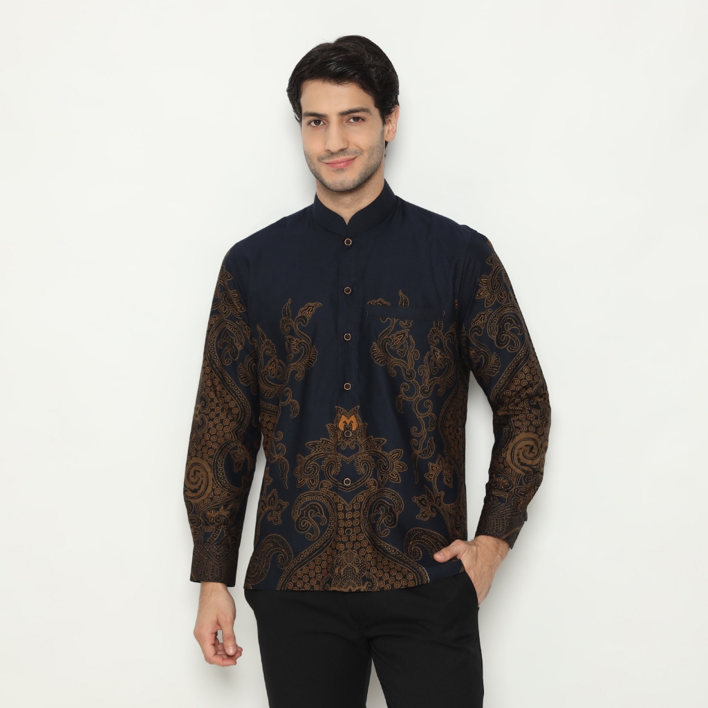 Jual LUIGI RICCIO Kemeja Batik Koko Pria Fashion Muslim Simple Elegan New Arrival Spesial ...