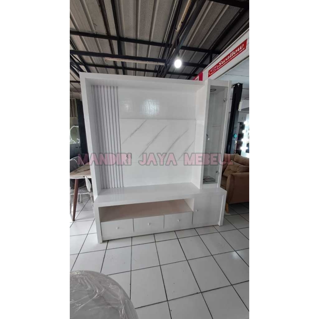 Jual Backdrop TV LED Minimalis - Desai Elegan &Fungsional untuk Ruang ...
