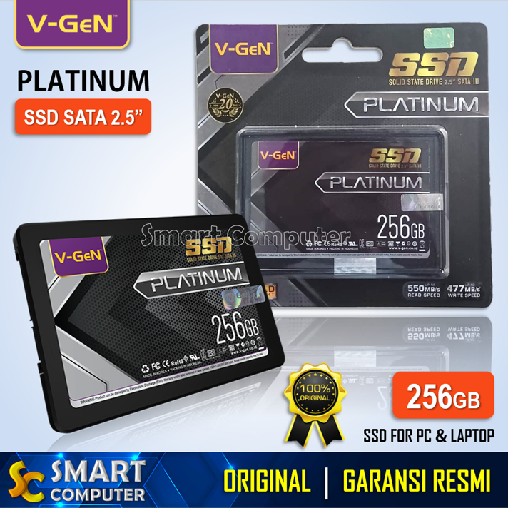 Jual SSD V-GEN 256GB – SSD 2.5" Sata3 Garansi Resmi Vgen 100% Baru ...