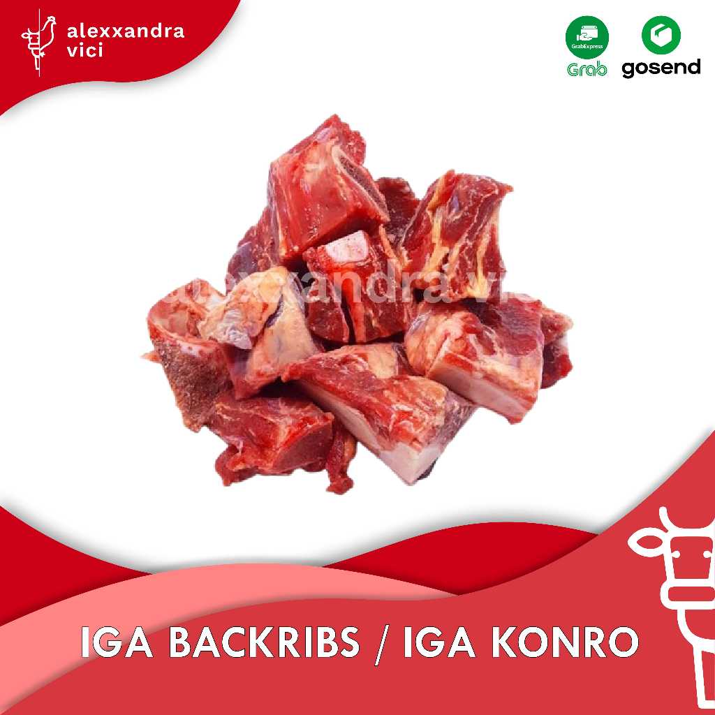 Jual Iga Backribs / Sop Daging Iga / Sop Iga Konro Sapi 500gr | Shopee ...