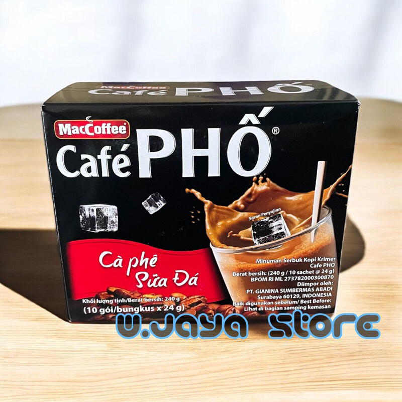 Jual MacCoffee Cafe Pho 240g Kopi Krimer Vietnam | Shopee Indonesia