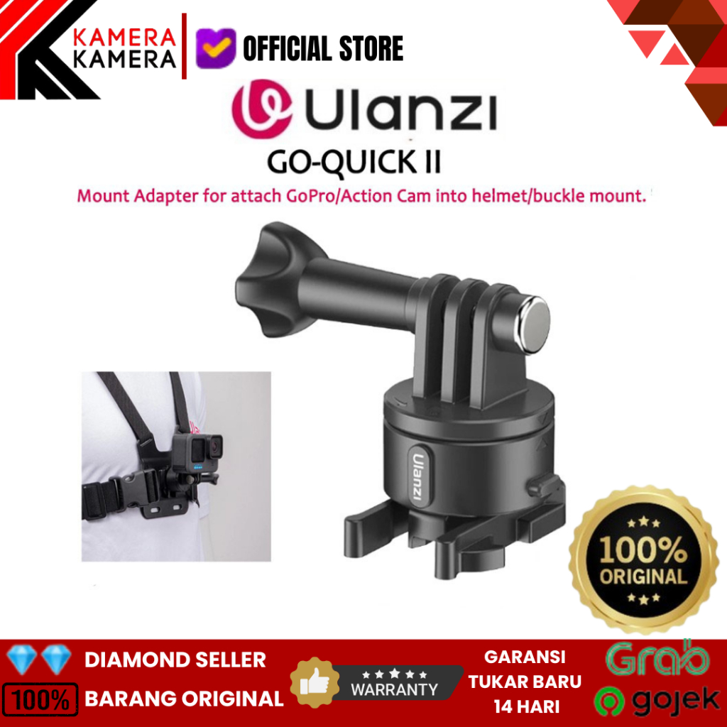 Jual Ulanzi Go Quick II Magnetic Quick Release Buckle Mount (2844 ...