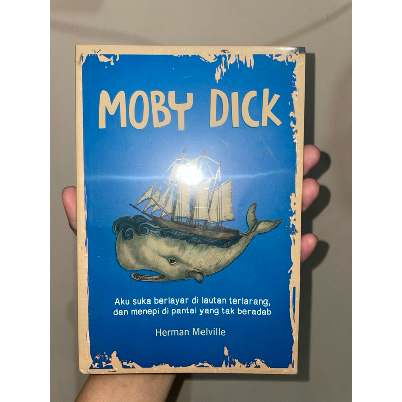 Jual Buku MOBY DICK karya HERMAN MELVILLE (ORIGINAL NEW SEALLED) | Shopee Indonesia