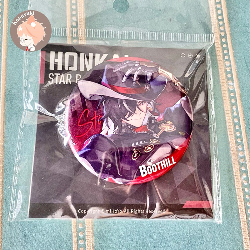 Jual OFFICIAL Boothill Badge pin Interstellar Travel series hsr ...