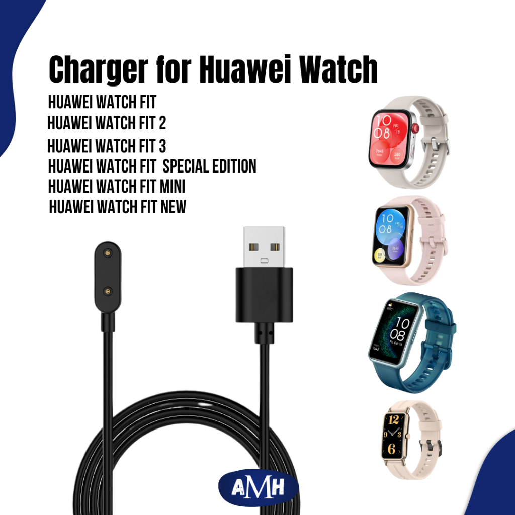 Jual Charger For Huawei Watch Fit 3 | Huawei Watch Fit / Fit 2 | Watch ...