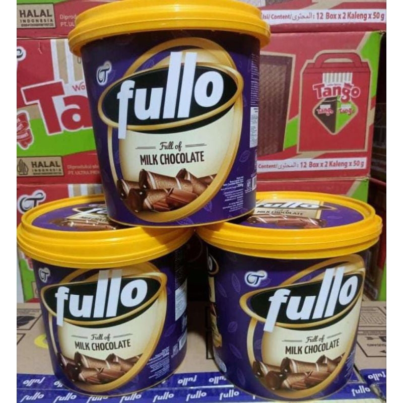 Jual 1 Dus wafer roll fullo jar isi 6 toples @200Gr | Shopee Indonesia