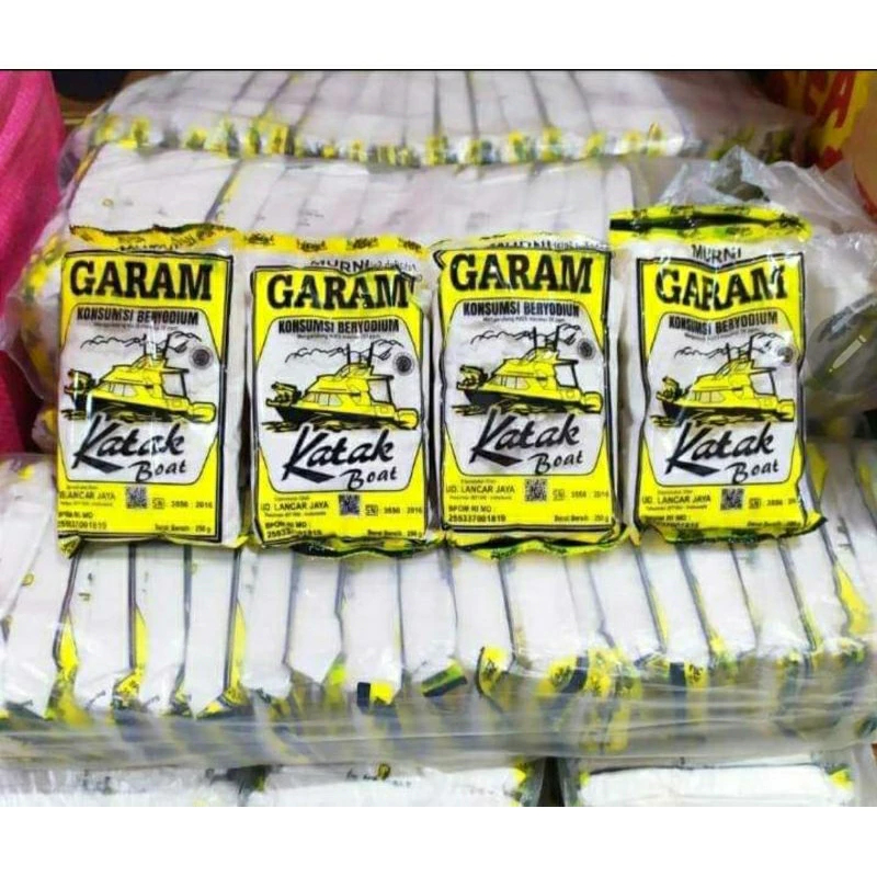 Jual GARAM 1 BALL CAP KATAK BERYODIUM 200 GR ISI 20 PCS | Shopee Indonesia