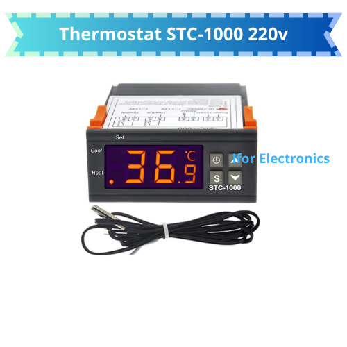 Jual Thermostat/Termostat Digital STC-1000 220V AC Suhu Temperature Control | Shopee Indonesia