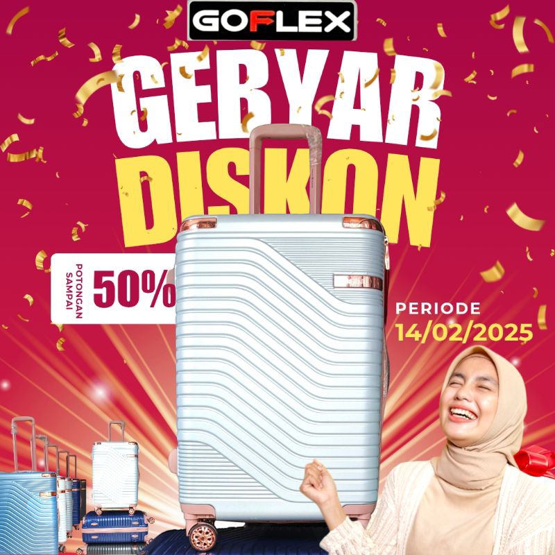 Jual KOPER GOFLEX/TRAVEL GATE PREMIUM 24 INCH | Shopee Indonesia