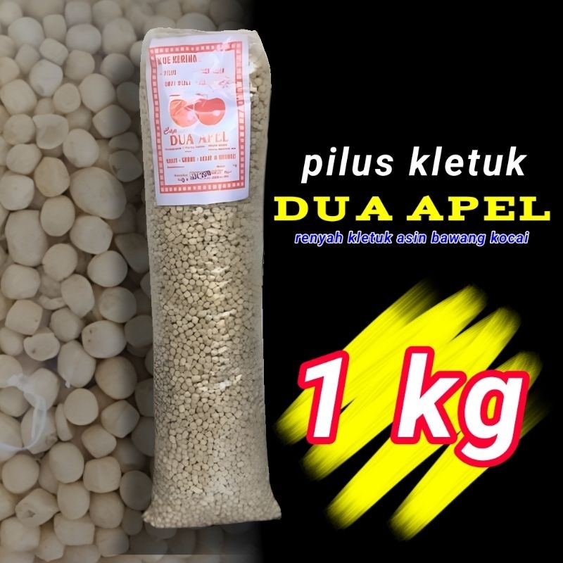 Jual Pilus kletuk kocai 1 bal cap DUA APEL asli Tegal isi 1kg | Shopee ...