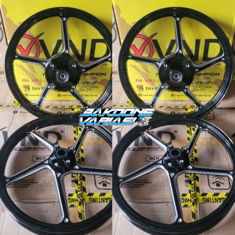 Jual Velg VND AK 55 Ninja R SS RR 160/185x17 1 Set (Depan+Belakang ...