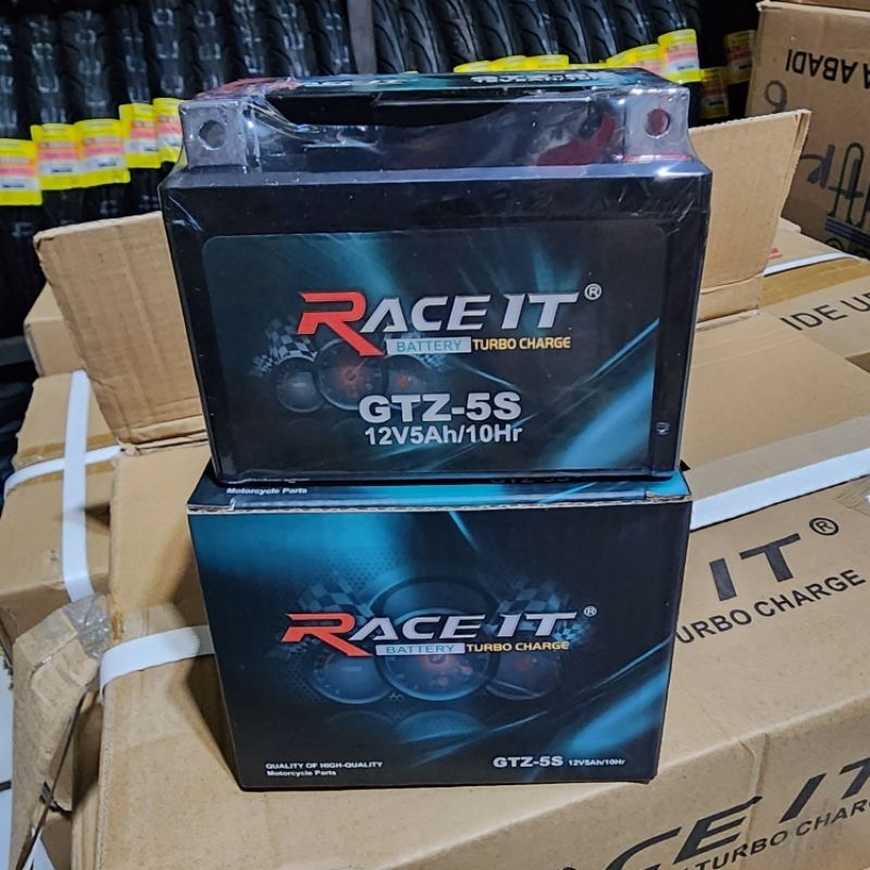 Jual AKI BEAT VARIO SCOOPY RACE-IT GTZ-5S FULL KERING ACCU GTZ-5S ...