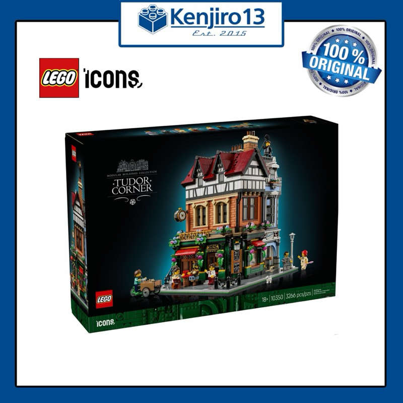 Jual Lego Icons 10350 Tudor Corner ( DUS RESEALED/ SEGEL ULANG ...