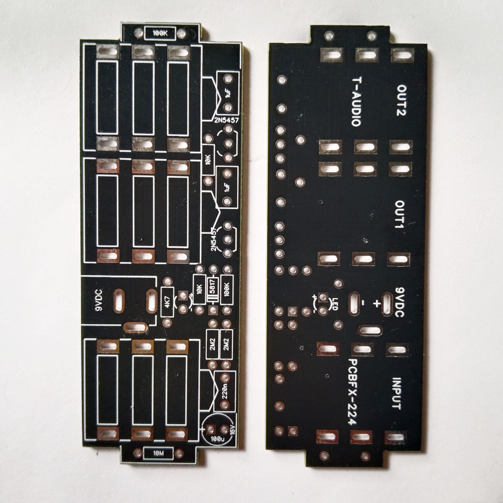 Jual T-Audio PCBFX-224 T-Audio Splitter Buffered J-FET Guitar Effect ...