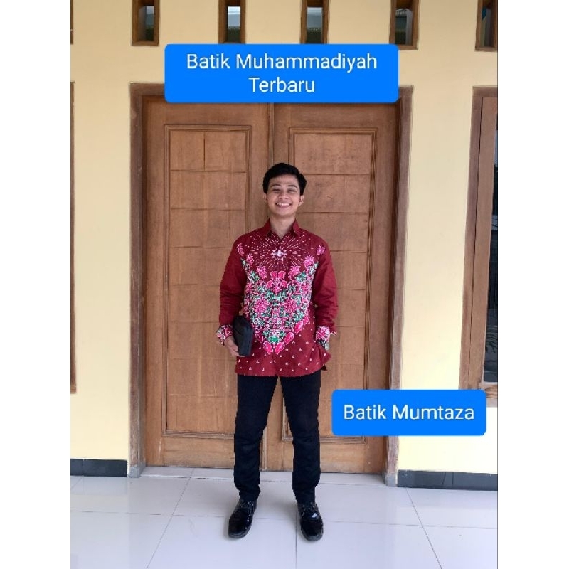 Jual Seragam Batik Muhammadiyah Nasional Terbaru Warna Bahan Katun ...