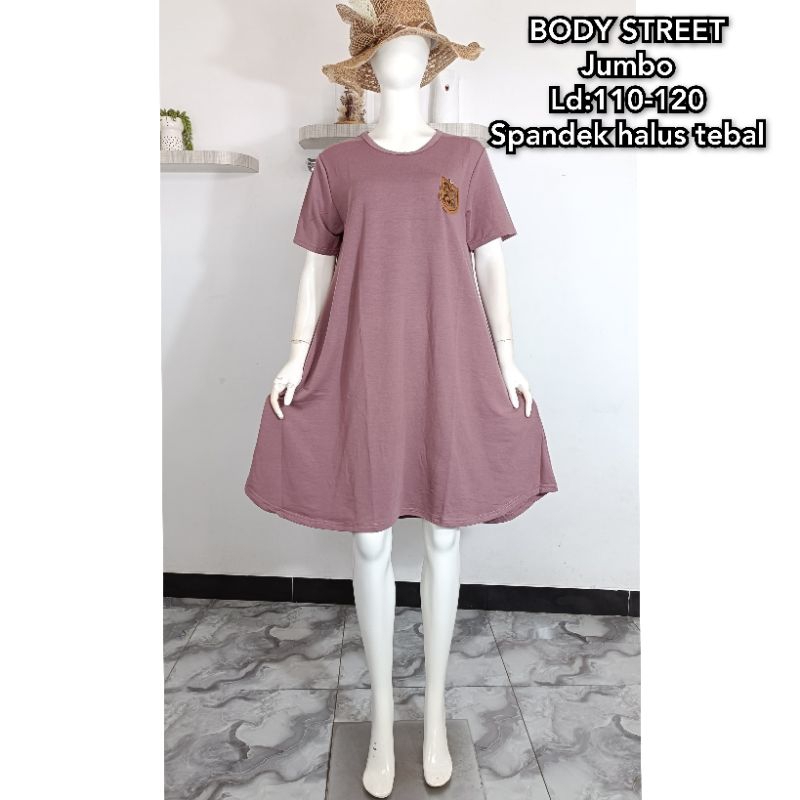 Jual Daster atau dress Body street Jumbo halus | Shopee Indonesia